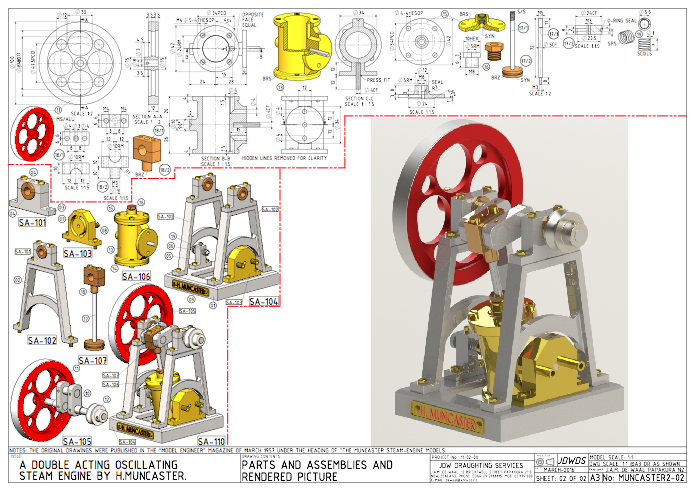 Model Engineering: THE MUNCASTER ENGINES 2. THE DOUBLE ACTING ...