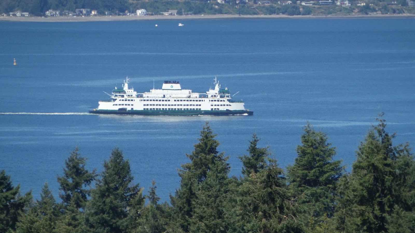 Shoreline Area News: Scene on the Sound: Olympic Class Ferry Suquamish