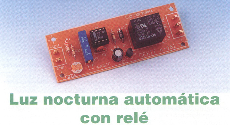 LUZ NOCTURNA AUTOMATICA: REALIZACION DEL PROYECTO