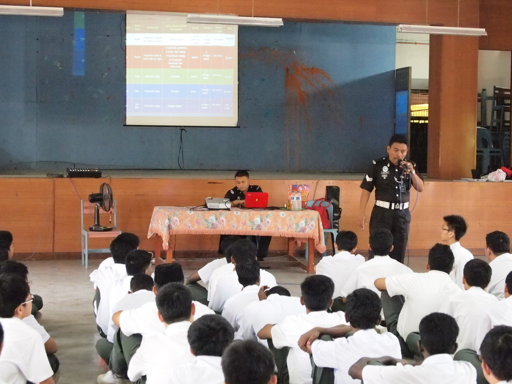 Warna-Warni STK: CERAMAH HUKUMAN PENJARA, SEBAT DAN GANTUNG