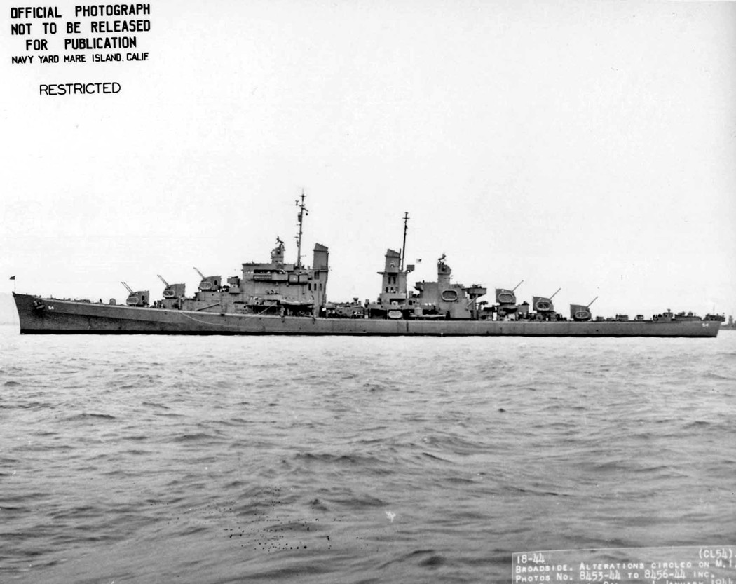 Naval Analyses: WARSHIPS OF THE PAST: USS Juneau (CL-119) anti-aircraft ...