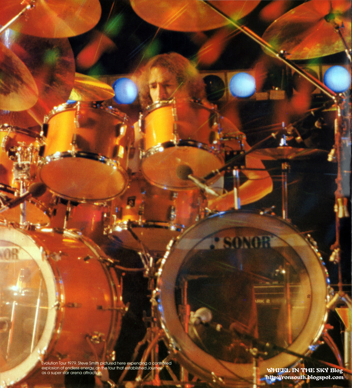 WHEEL IN THE SKY: Journey's Escape Tour 1981-1982 Tour Book Program part 2