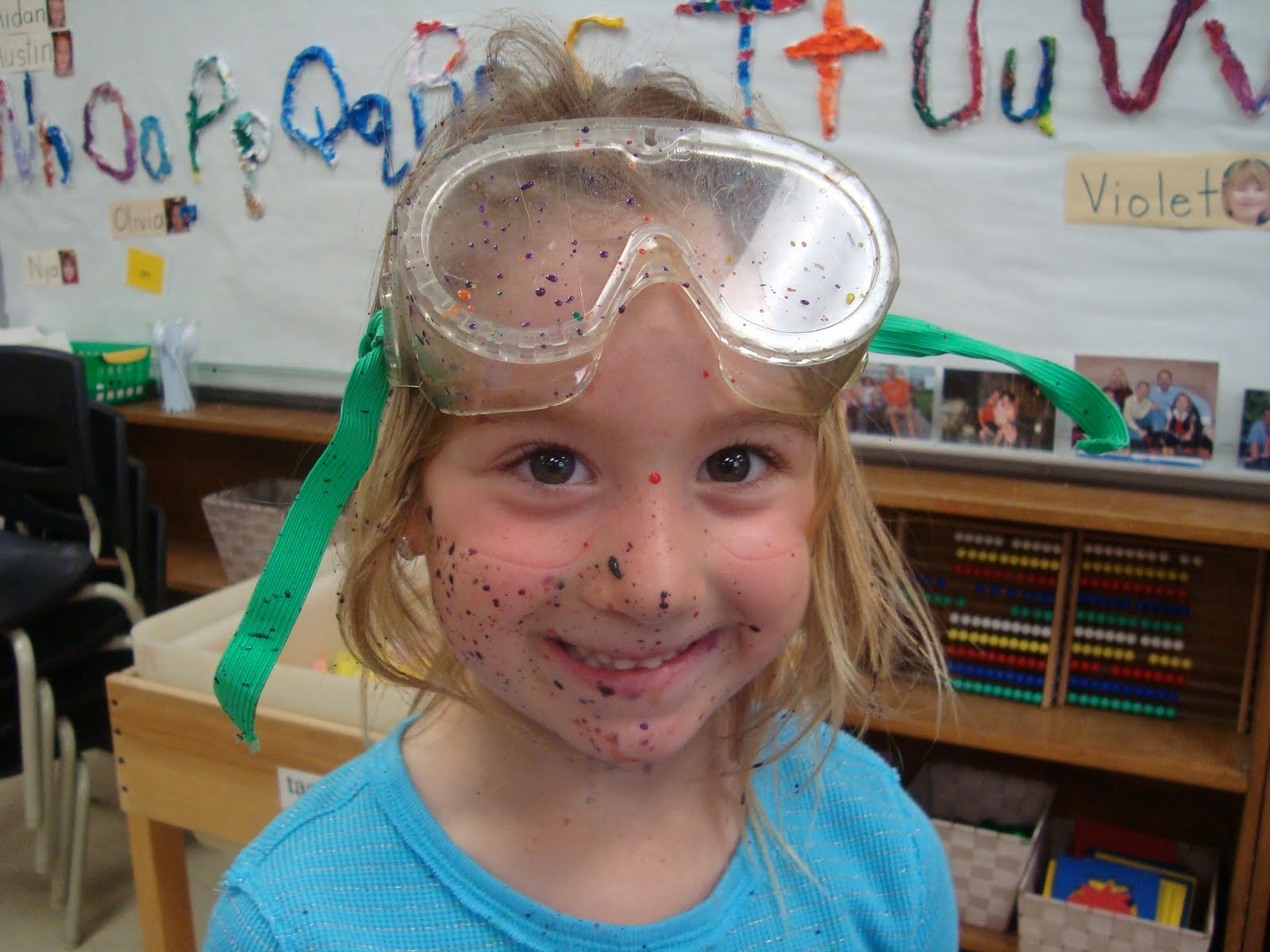 Joyful Learning in the Early Years: Splatter Painting!