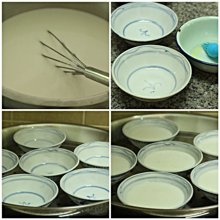 Nasi Lemak Lover: Hakka Shui Ban (steamed savoury rice cake) 客家水粄