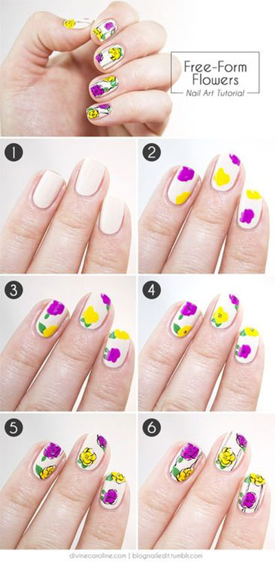 18 Great Step by Step Tutorials That Will Help You To Get Perfect Nail Art