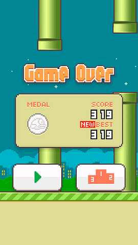 Tải Game Flappy Bird HACK (Độ khó vừa phải - Tăng khoảng cách cột 30% ...