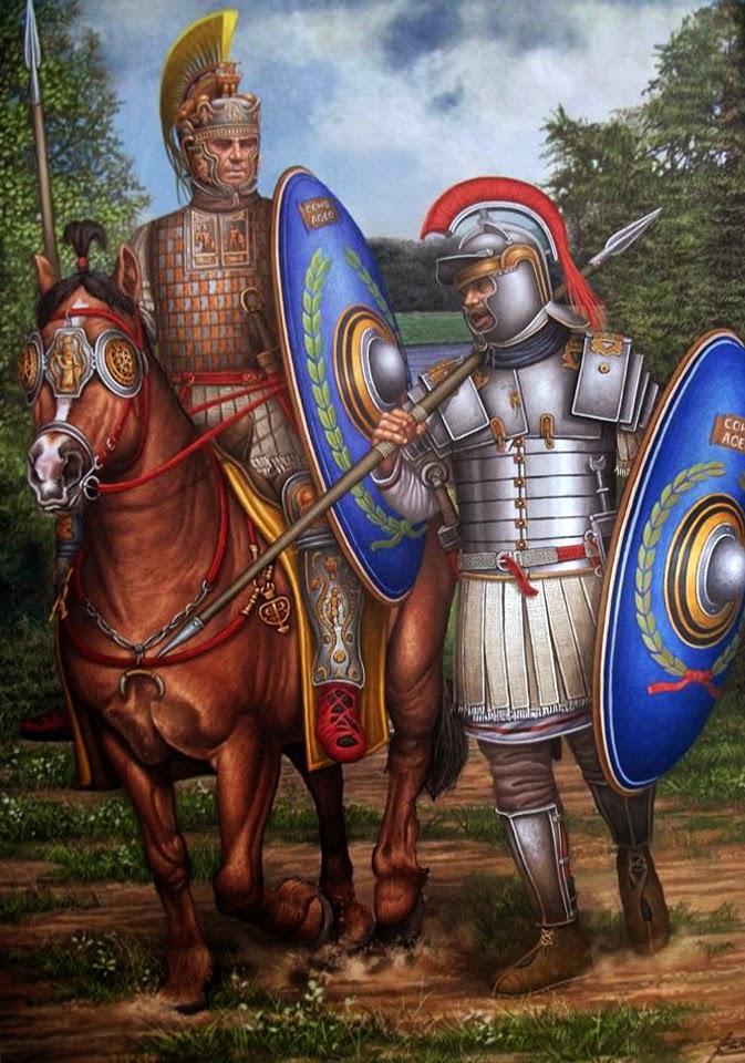 Soldati Romani del Tardo Impero: L'aspetto dei Soldati Romani all'epoca ...