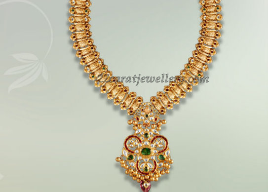 Kundan Traditional Long Chains - Jewellery Designs