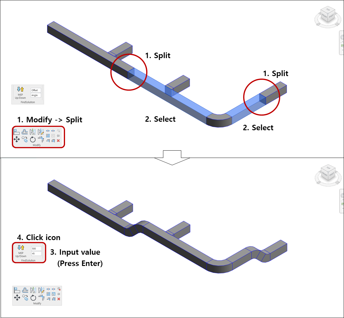 MEP_UpDown - Autodesk Revit Addin