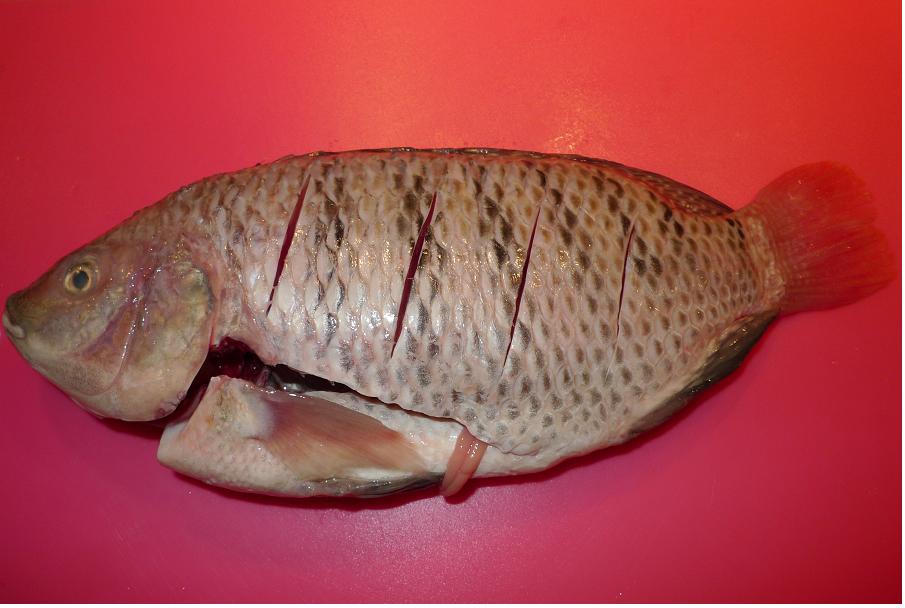 Amporn's Thai Kitchen: Thai Steamed Fish with Lime Sauce