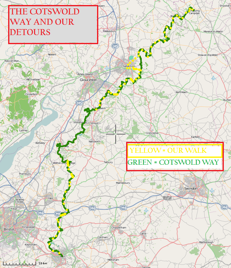 THE COTSWOLD WAY VIDEO PROJECT - TREKKING IN THE ENGLISH COUNTRYSIDE ...