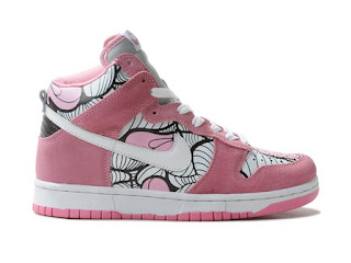 Nike High Tops For Women: INSA Nike Shoes High Women Nike Dunks Pink