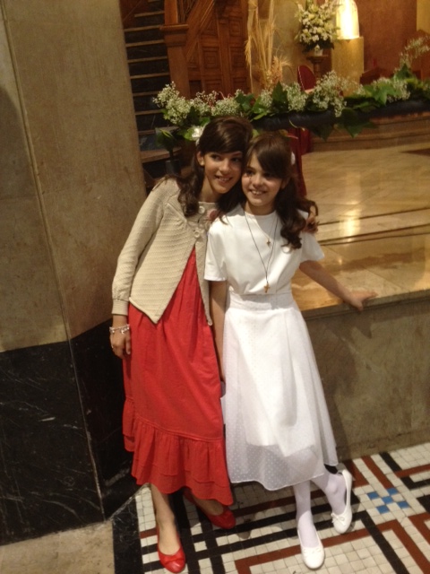 Analia Pierini: Barcelona, Comuniòn de Giulia Pierini 19/05/12