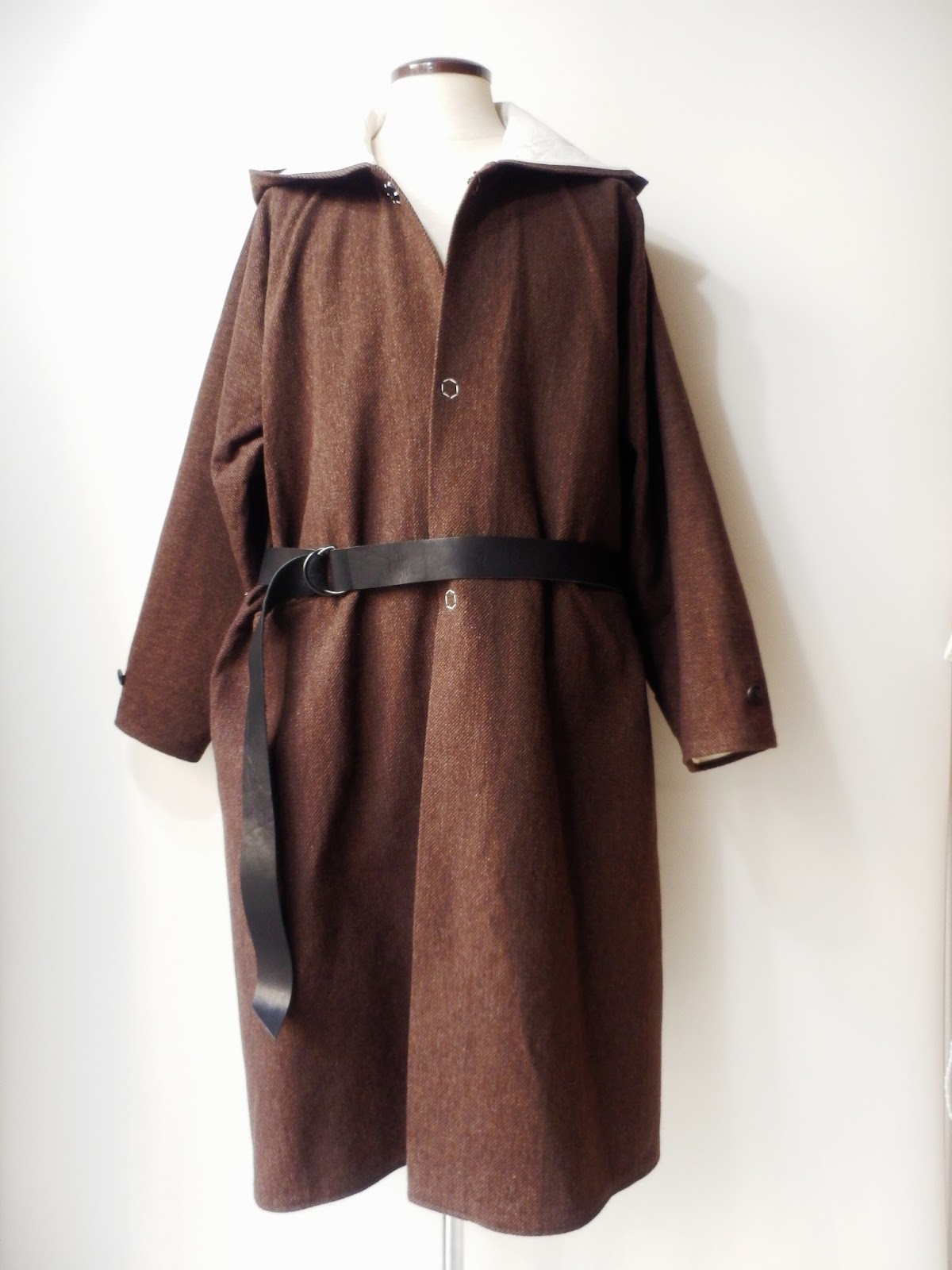 mustang alley: 【SUNSEA】W-face Wool JEDI Coat
