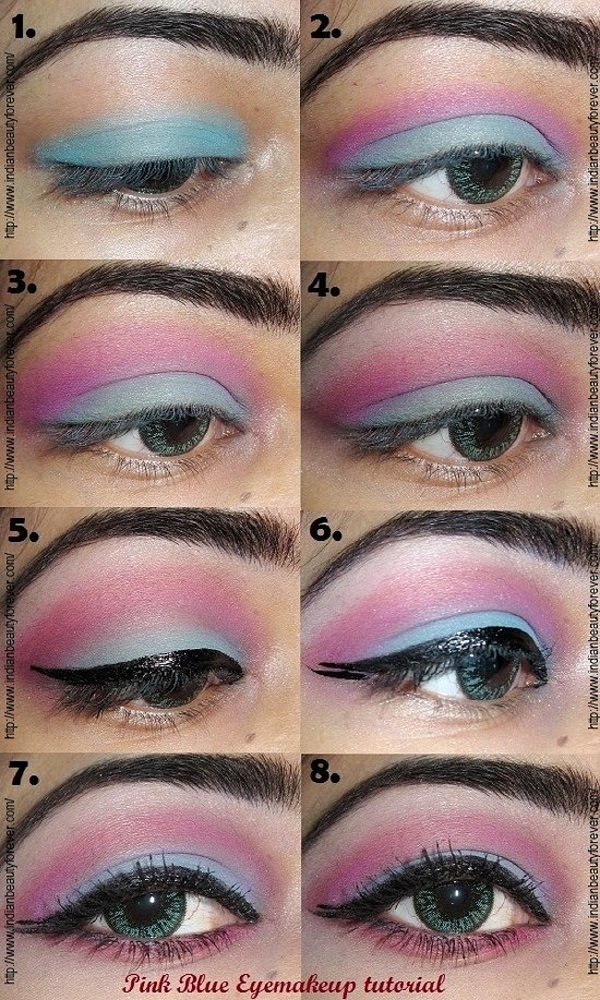 Blue Eyes Makeup Tutorial