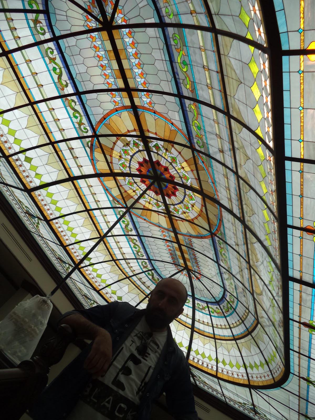 ART VİTRAY kubbe vitray kubbe vitrayı tavan vitrayı,kubbe vitray ...