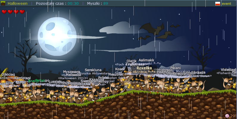 Magiczne transformice: Eventy