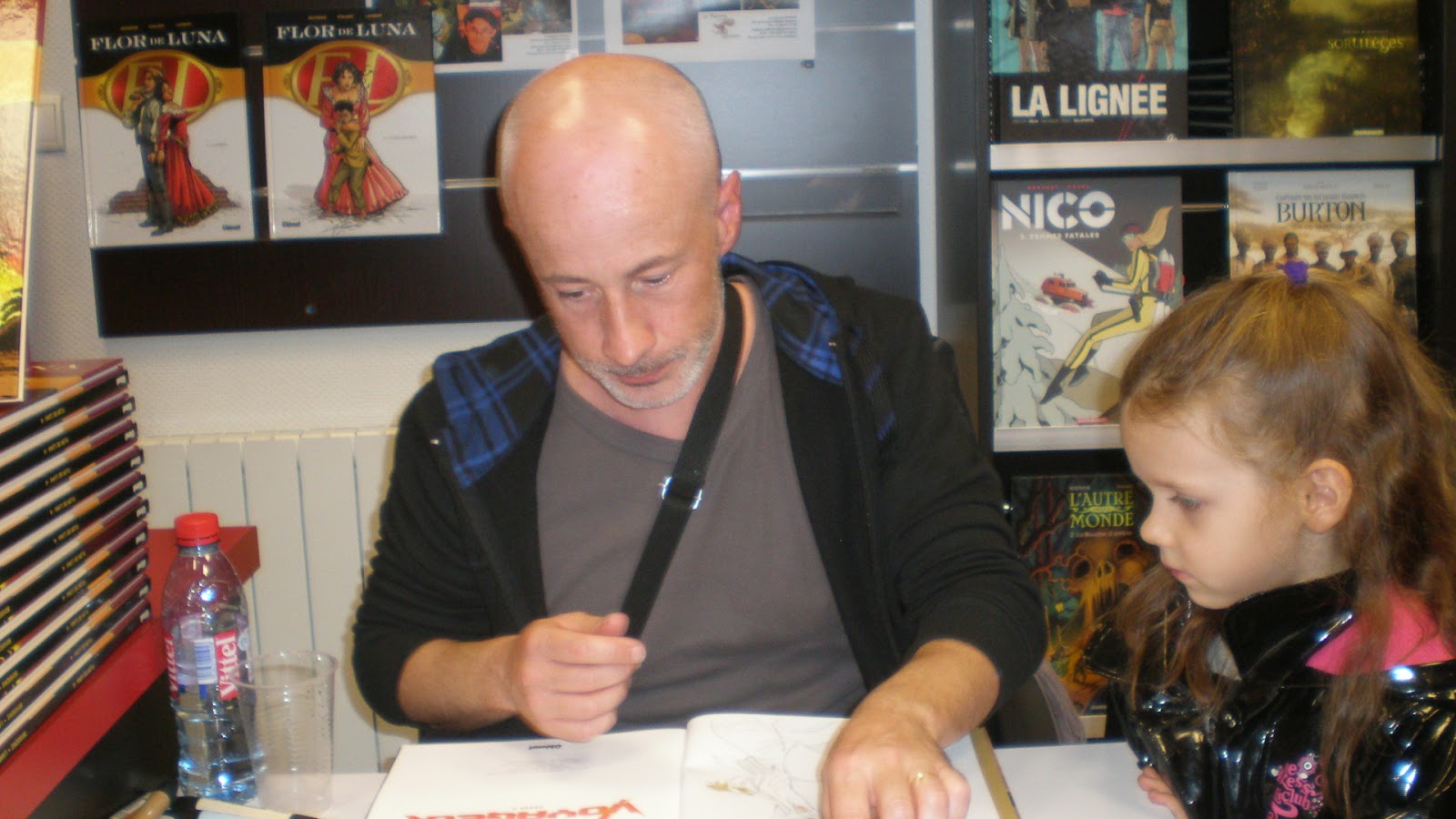 LIBRAIRIE LA PIEUVRE: ERIC LAMBERT était là... et vous aussi :-)