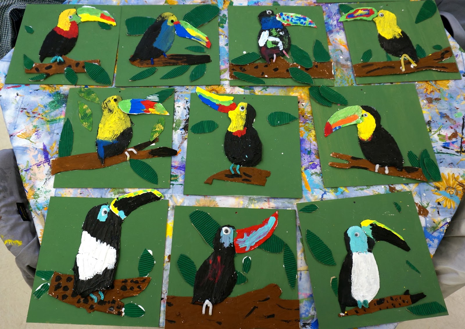 that artist woman: Toucan Portraits