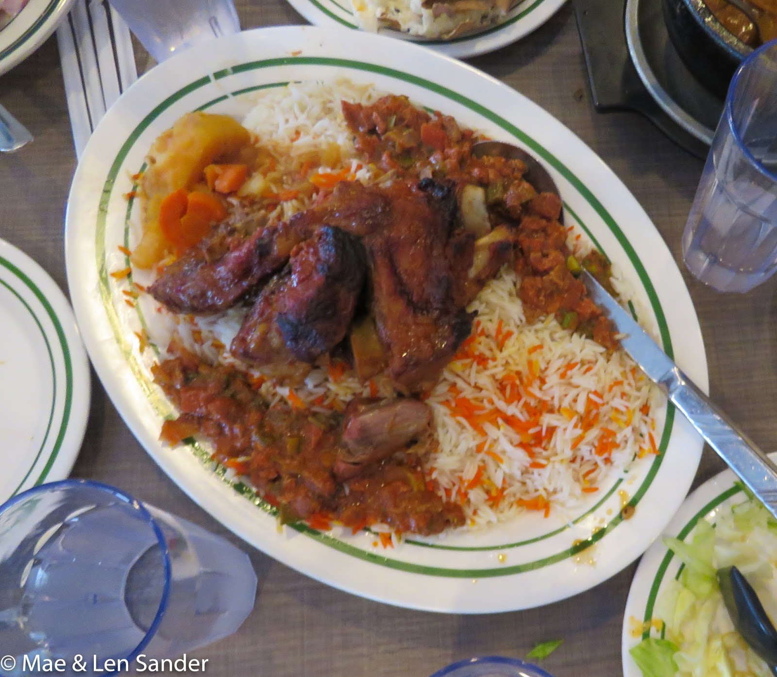 Mae's Food Blog: Sheeba Restaurant -- Yemeni Cuisine