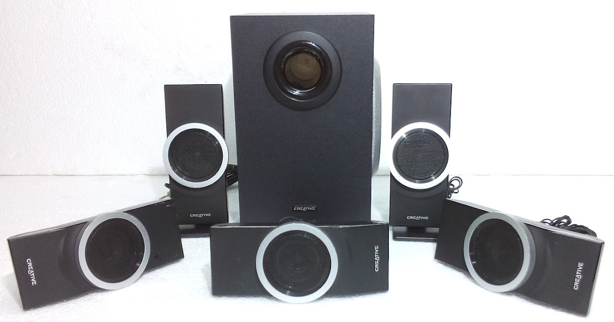 BARANG BARANG ELEKTRIK TERPAKAI DAN RARE: Speaker & Subwoofer CREATIVE ...