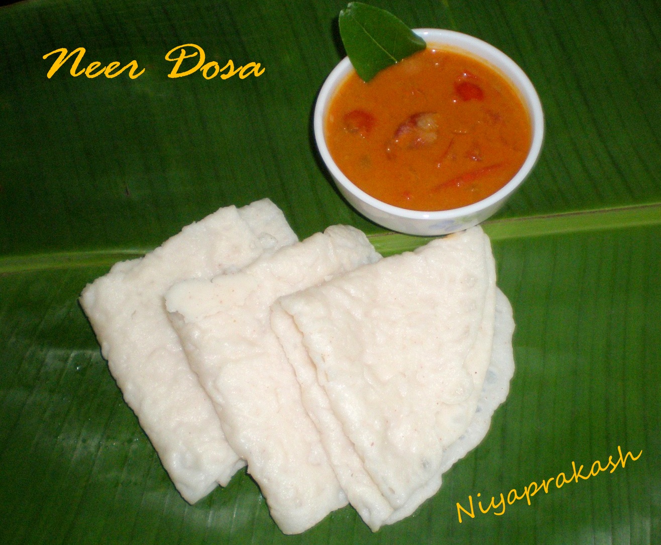 Niya's World: Neer Dosa