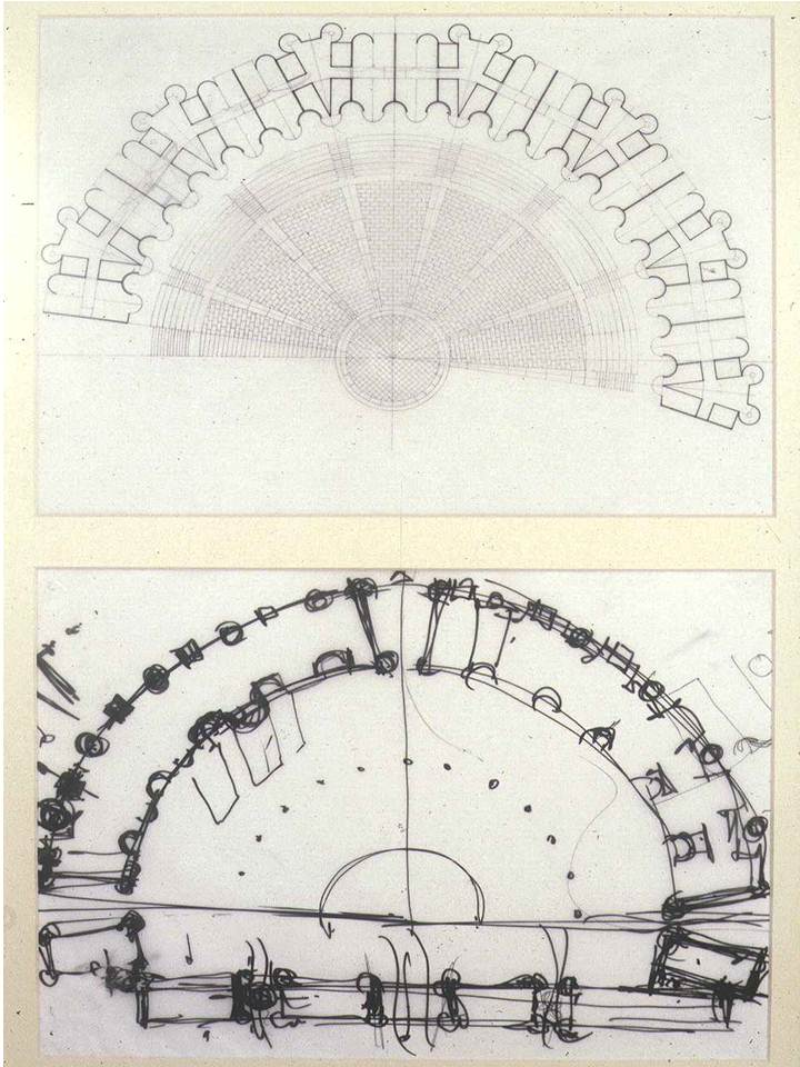 Les Espaces d'Abraxas: Histoire sur Plan