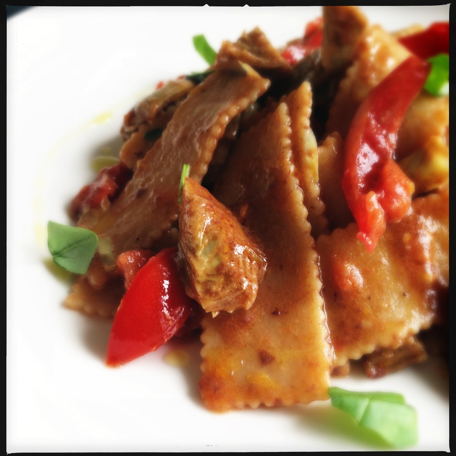 La cucina alchemica di Yaya: I sagnarelli con carciofini sott'olio e ...