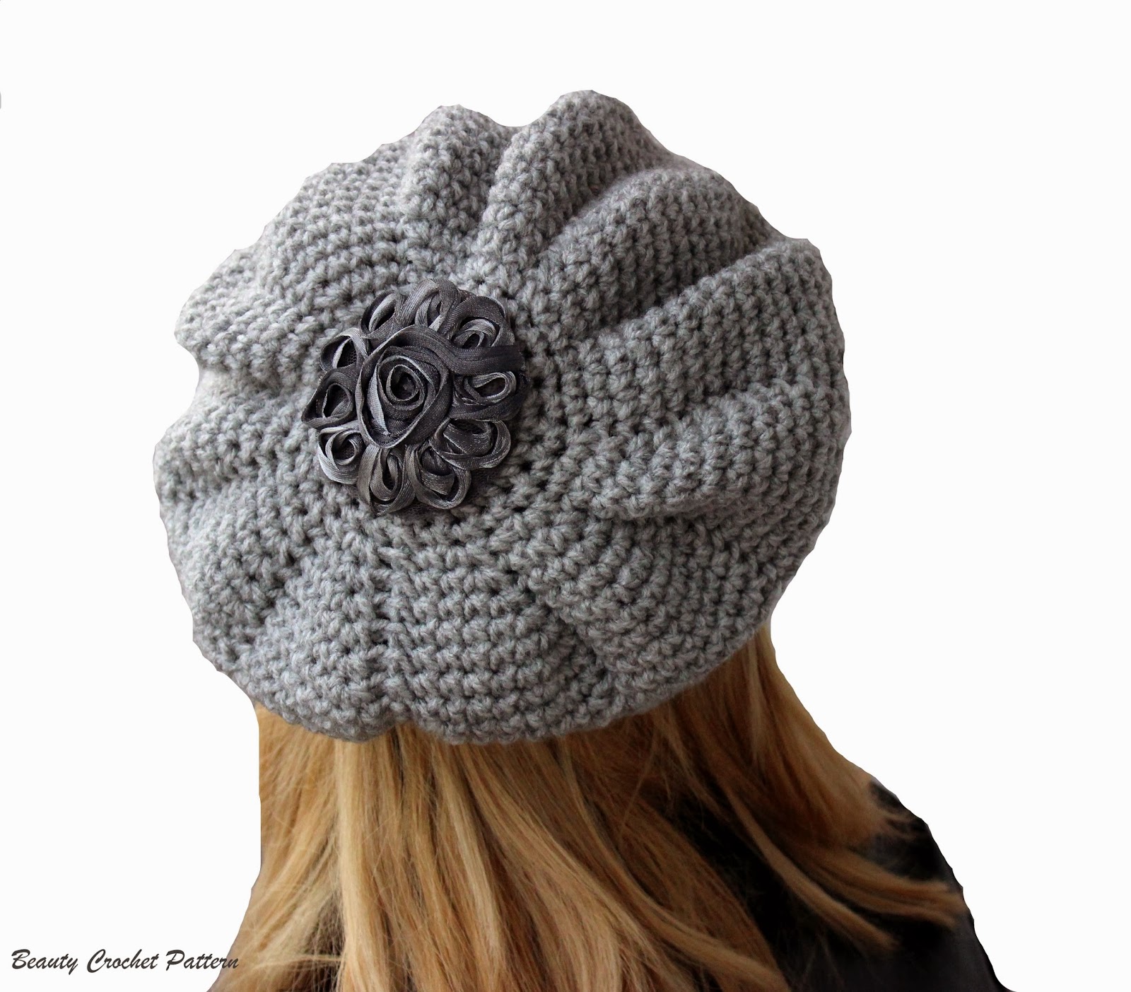 Crochet Slouch French Beret Pattern