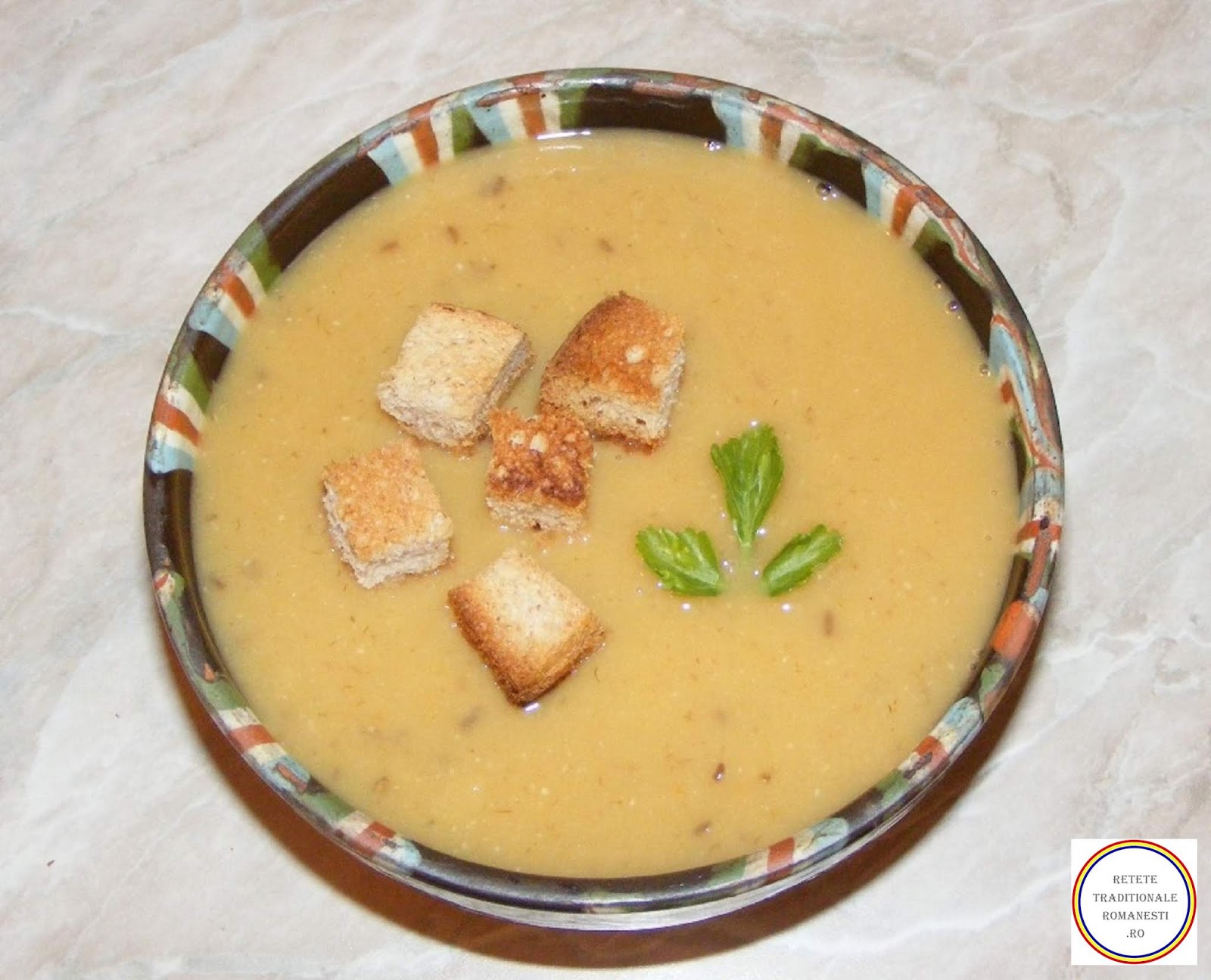 Supa crema de linte reteta | Retetetraditionaleromanesti.ro