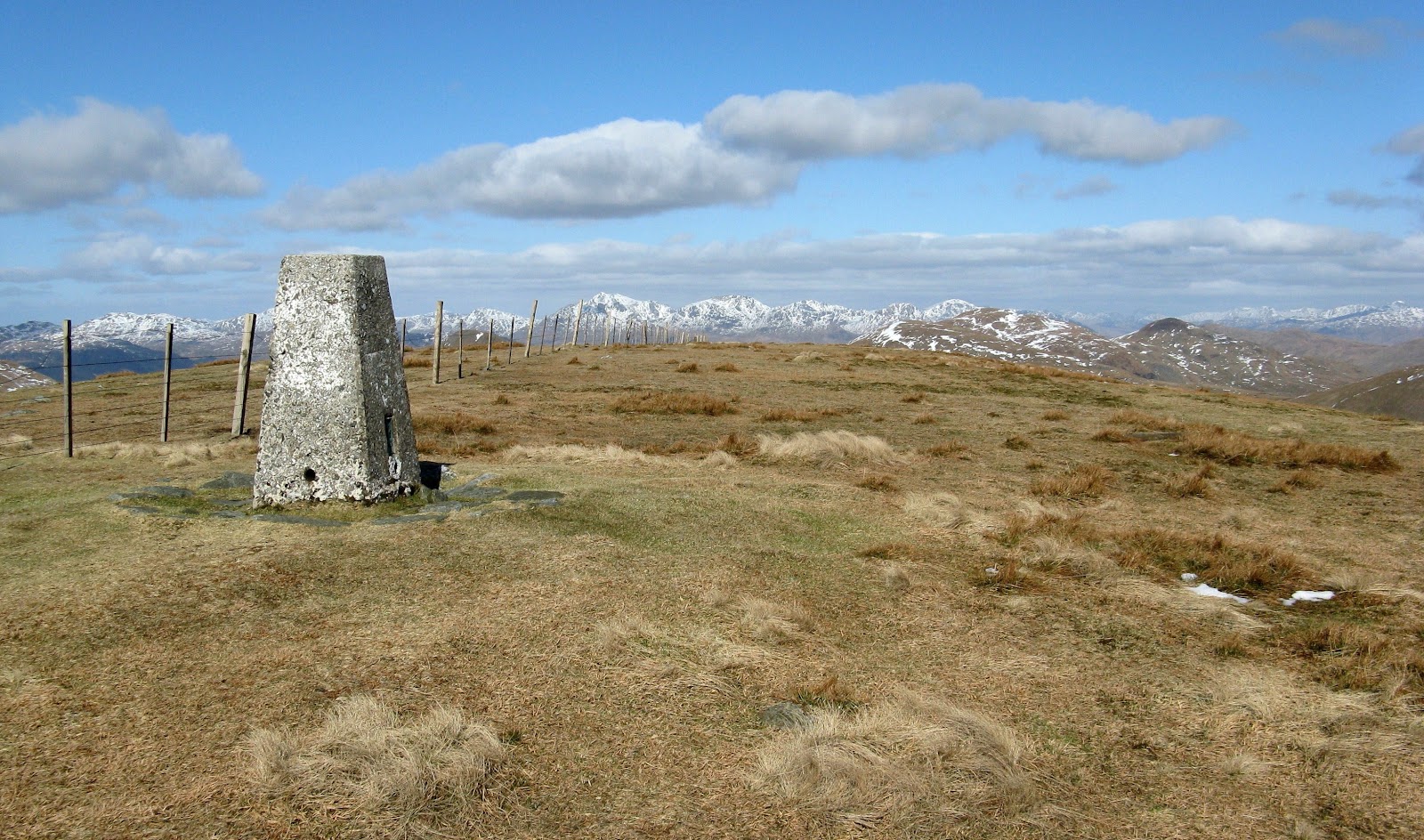 Neil's Hillwalking Exploits: Beinn Chaorach (Luss Hills) via Beinn ...