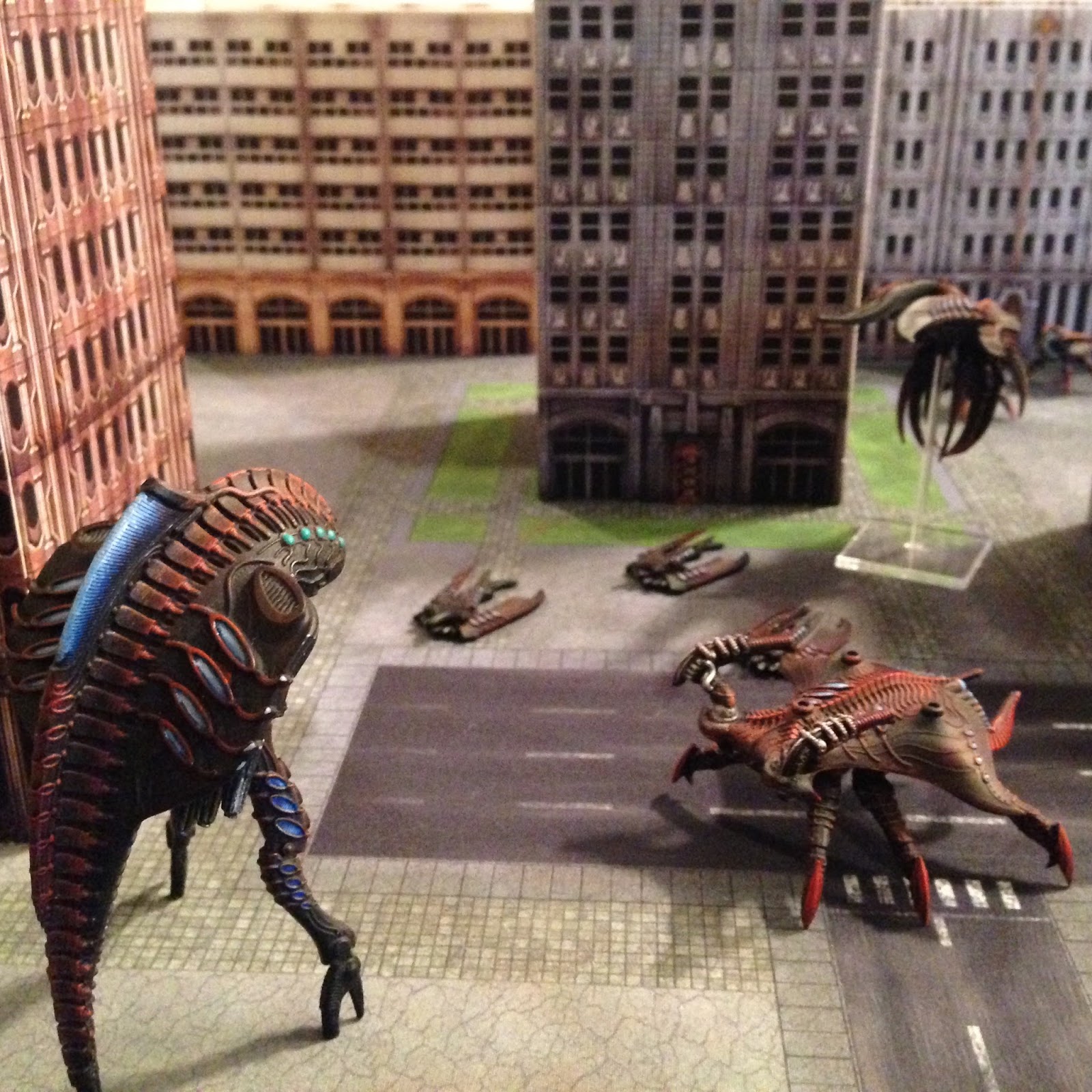 Dropzone Commander Gaming Mat- FAT Mat Urban Zone 4x4 - Faeit 212