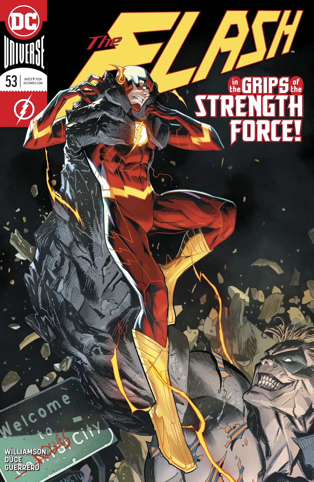 COMIC BOOK FAN AND LOVER: FLASH: APRETONES DE FUERZA, PARTE 2 – DC COMICS