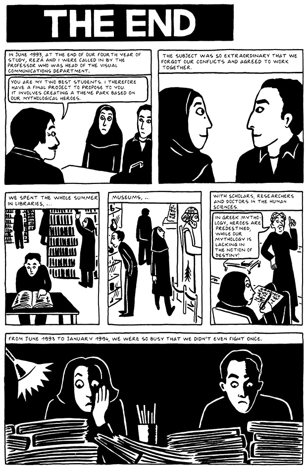 Read Persepolis 2, Section 19: The End, Page 174