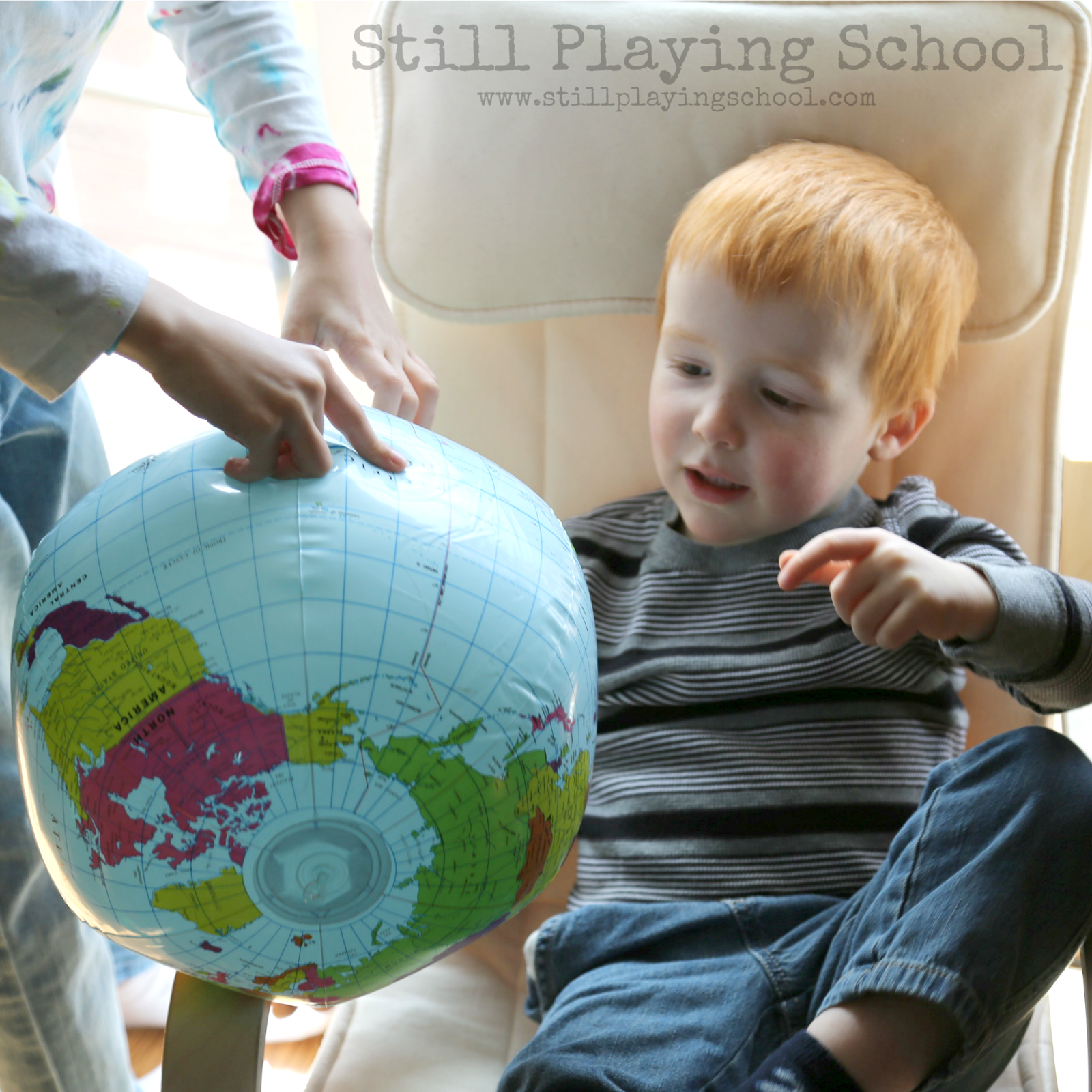 Toss the Globe Geography Game | Still Playing School