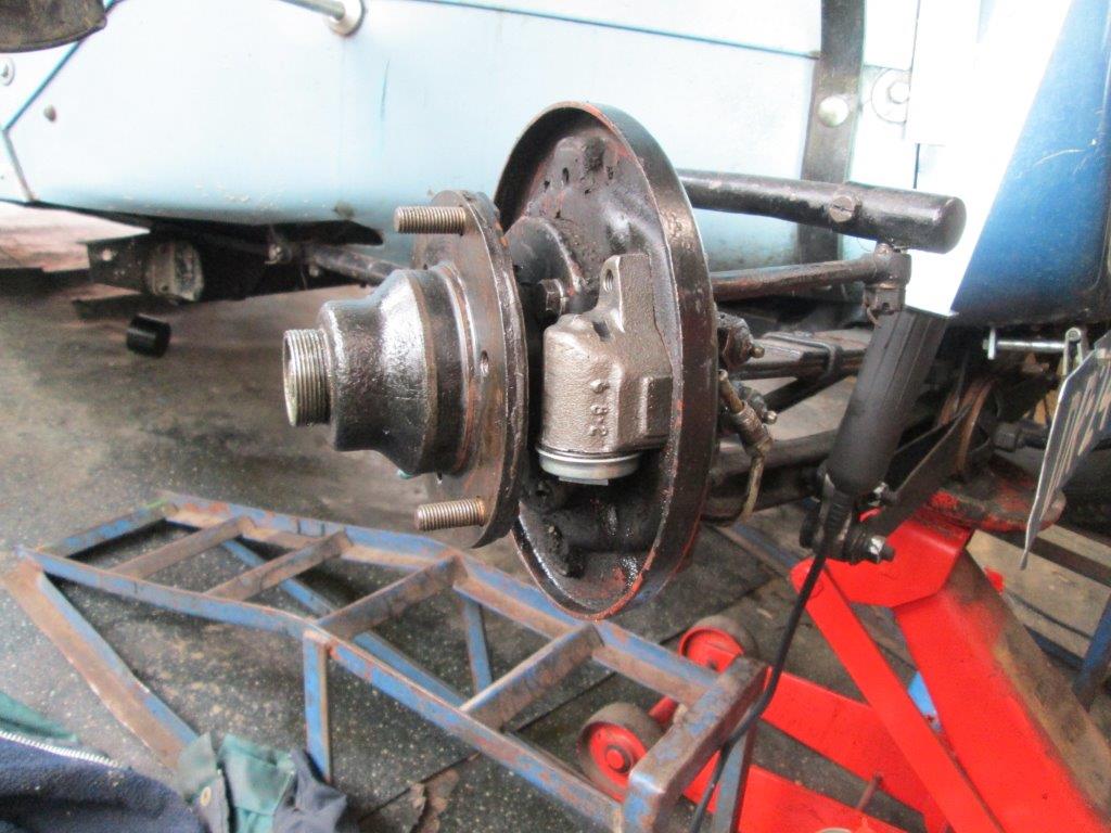 RustyDaytrips.nl: Austin Seven Brakes