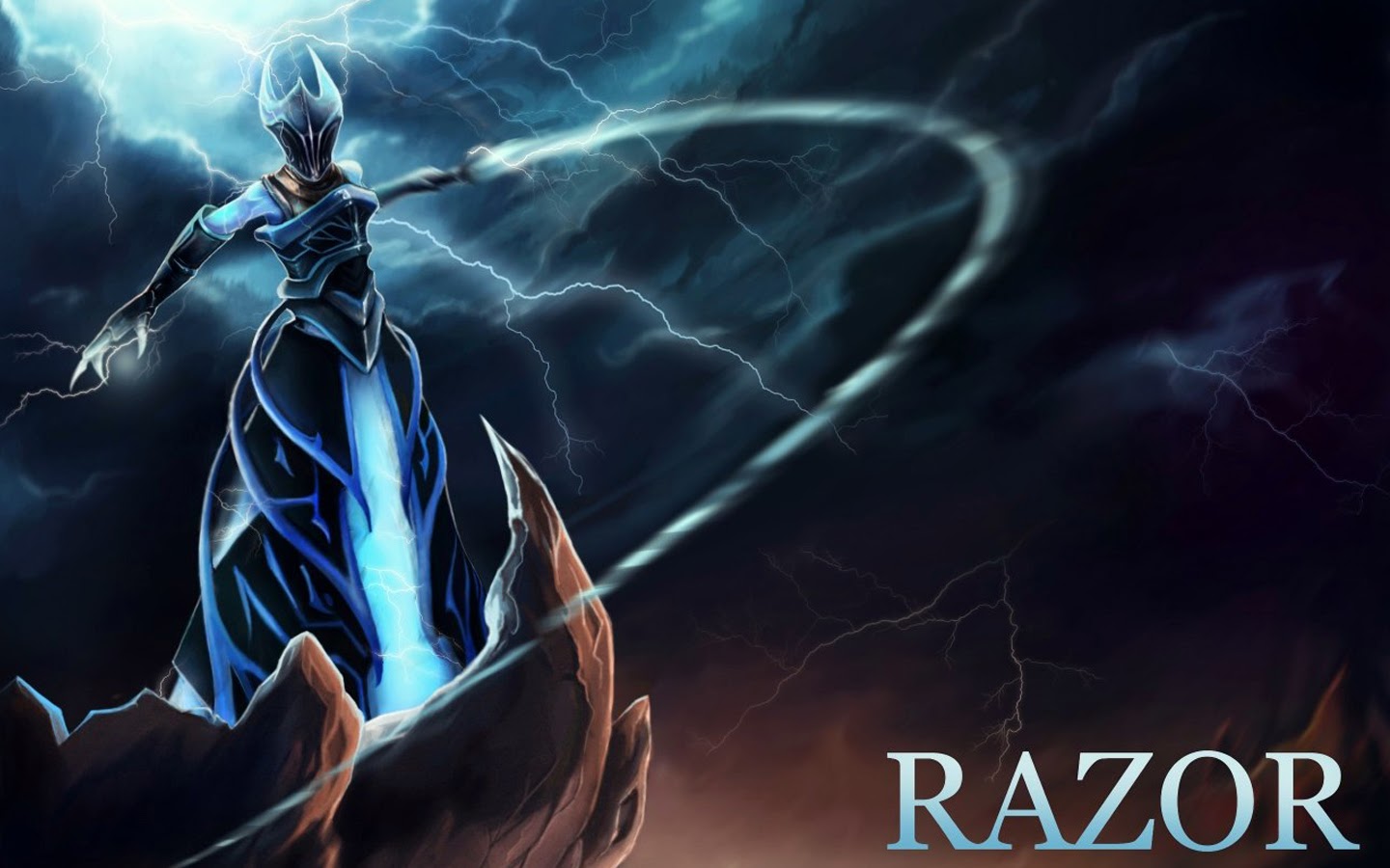 Razor DOTA 2 f5 Wallpaper HD