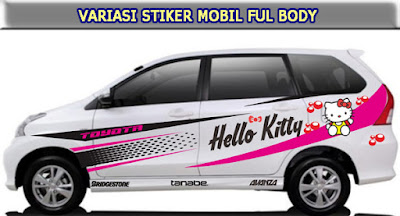 Variasi Stiker Mobil Full Body di Makassar - Tempat Cutting Sticker ...