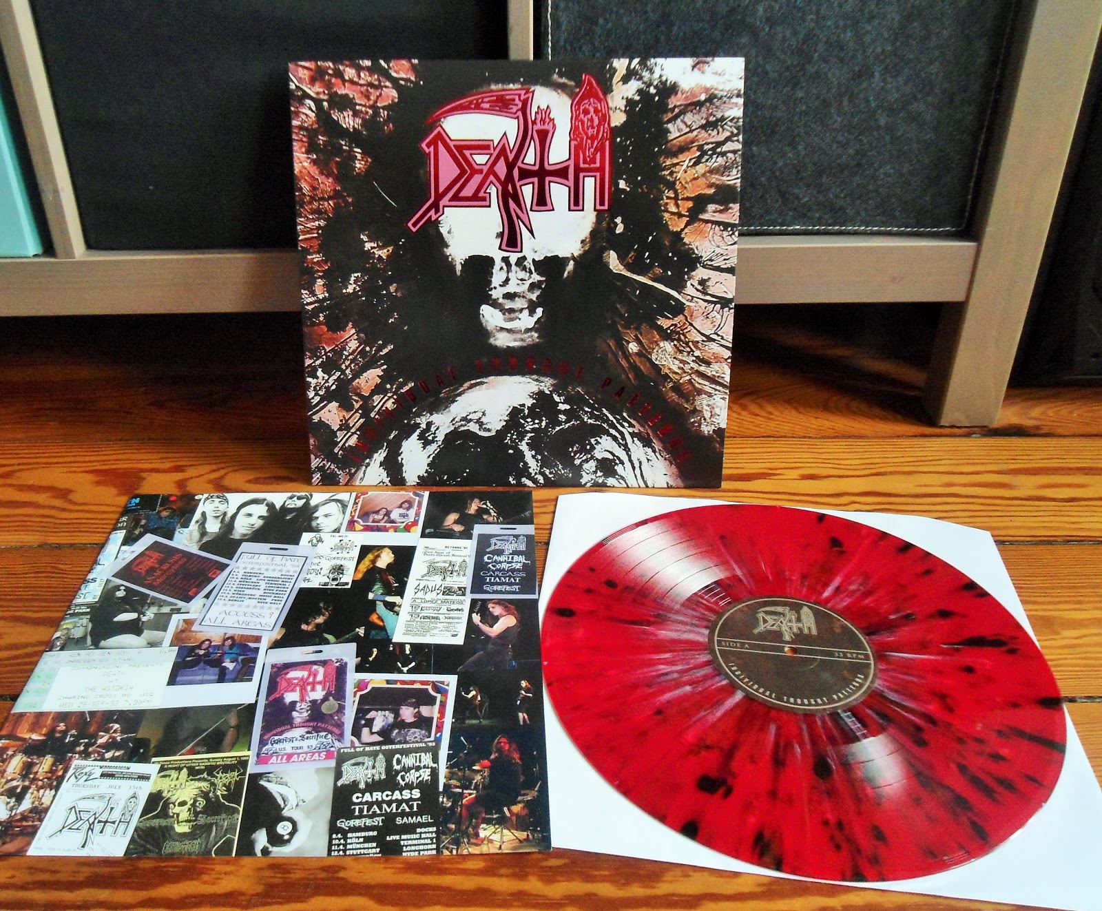 hardcore/metal vinyl: death - individual thought patterns