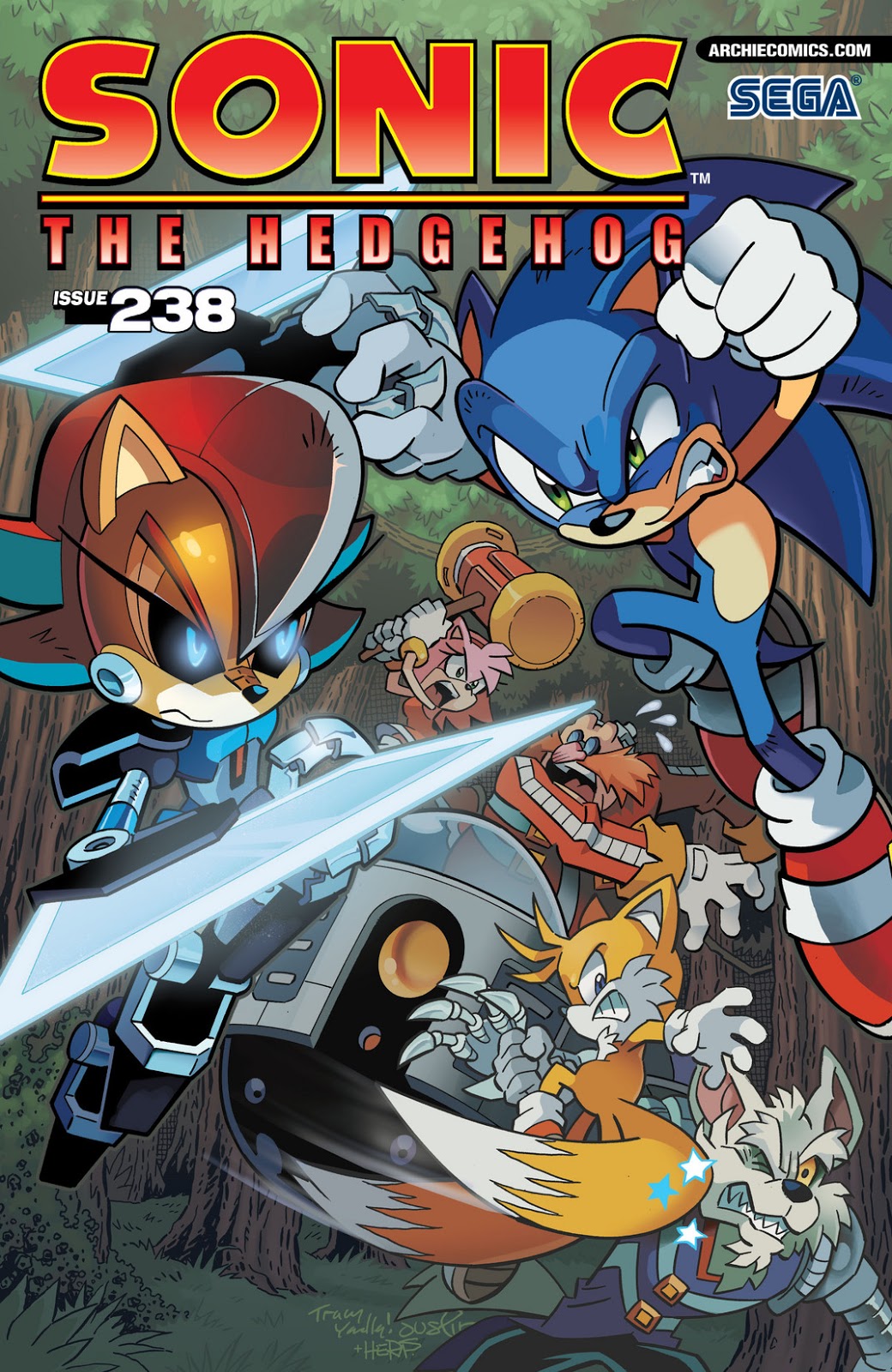 Hedgehogs Can't Swim: Sonic the Hedgehog: Issue 238