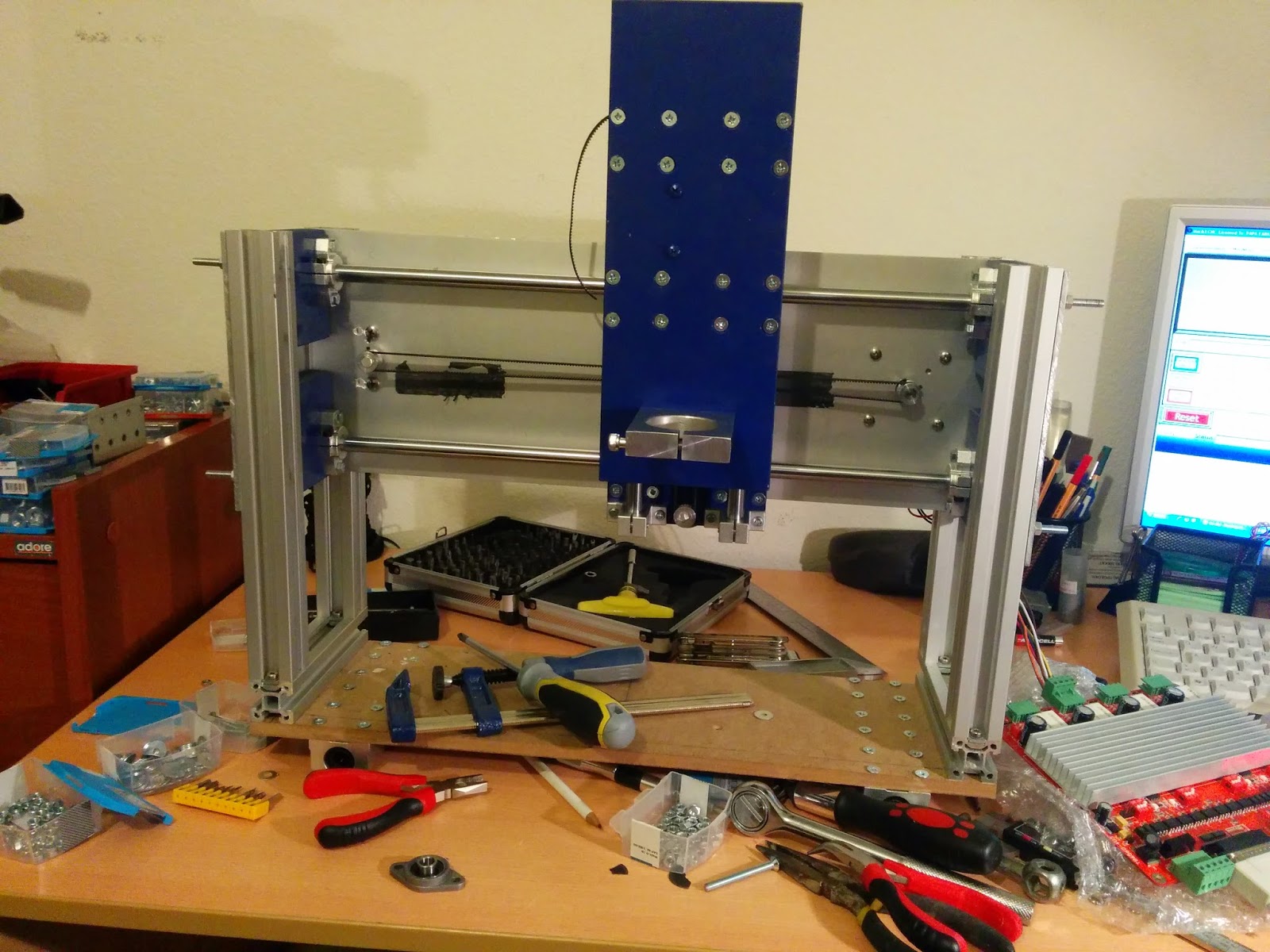 DIY Projects: DIY CNC Build in Switzerland - Finished mechanical ...