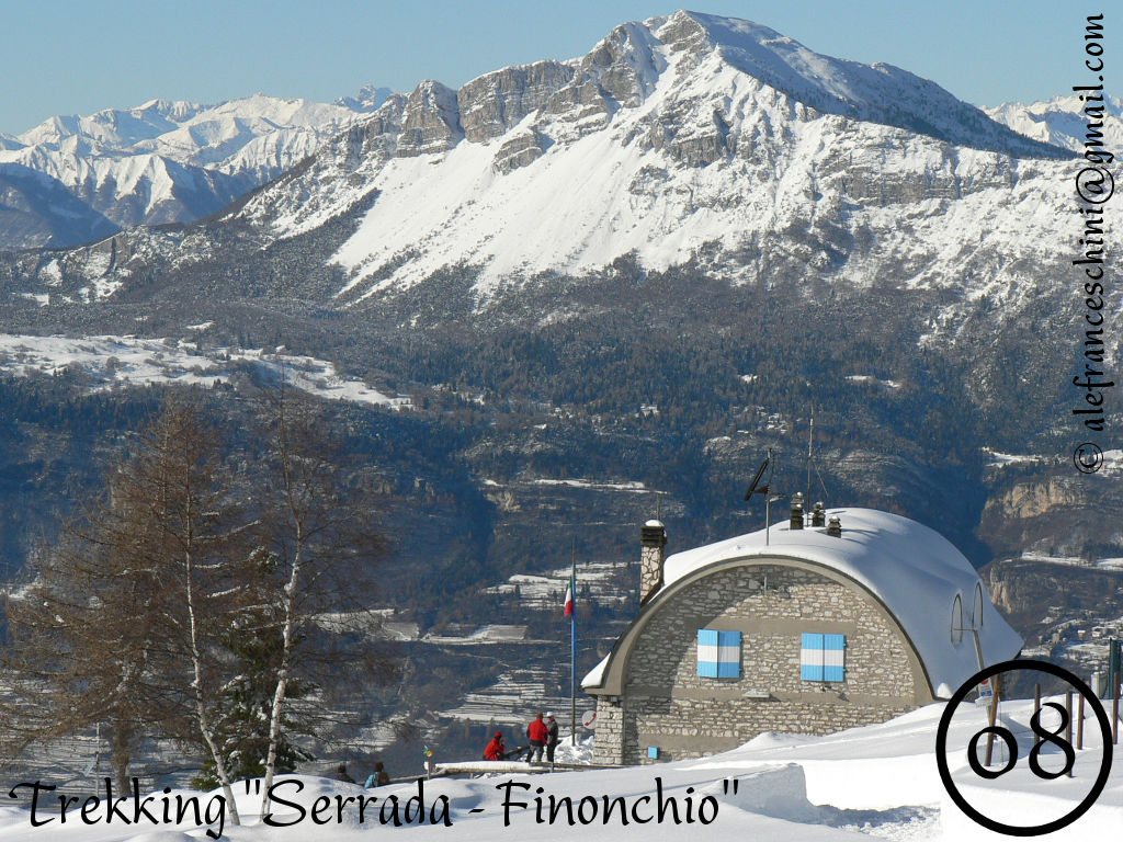Trekking in Trentino: Serrada > Rifugio "Fratelli Filzi" (Finonchio)