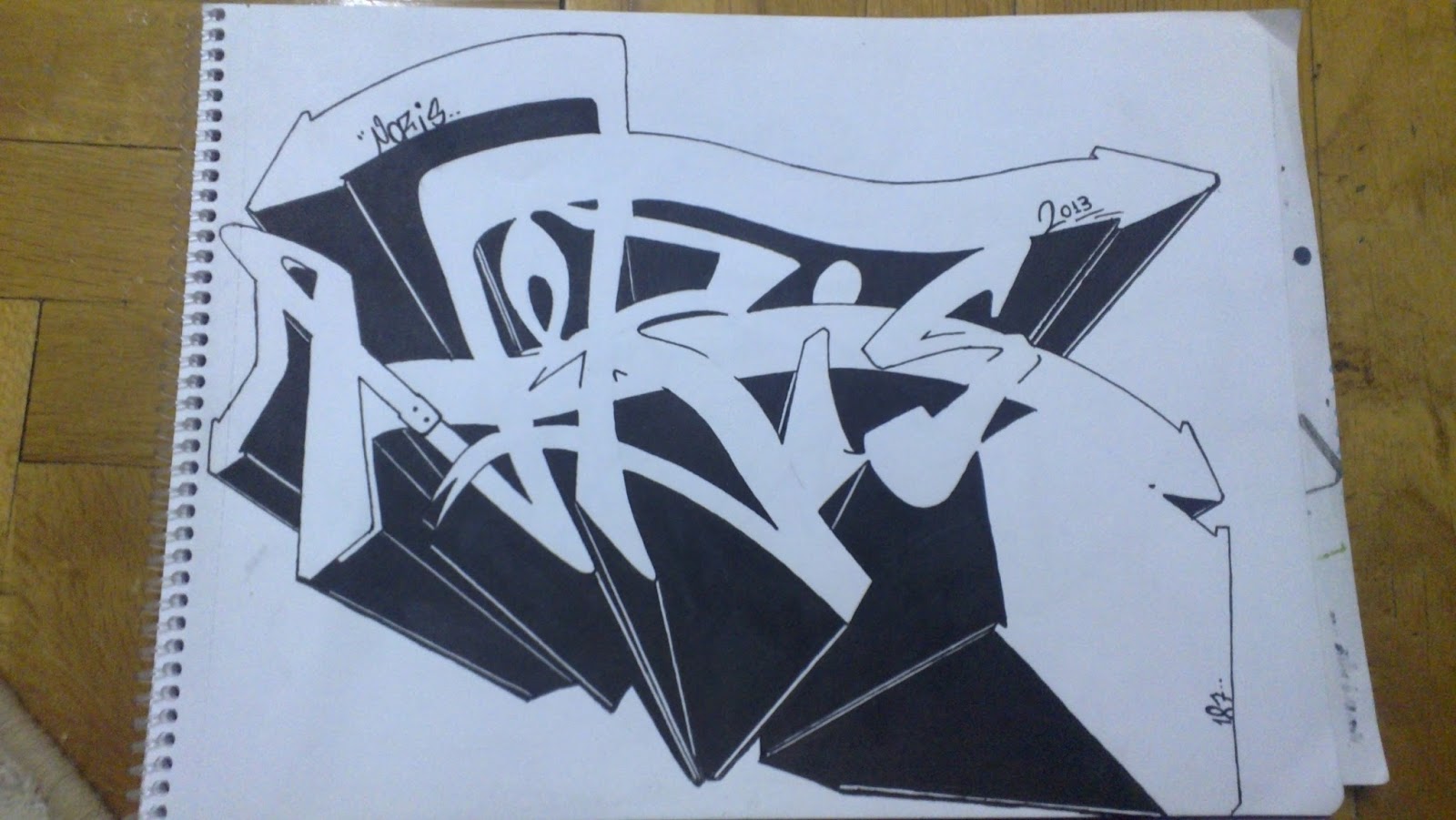 Noris 187 Graffiti Paylaşımları Sketch Wall (Uğur) Malatya