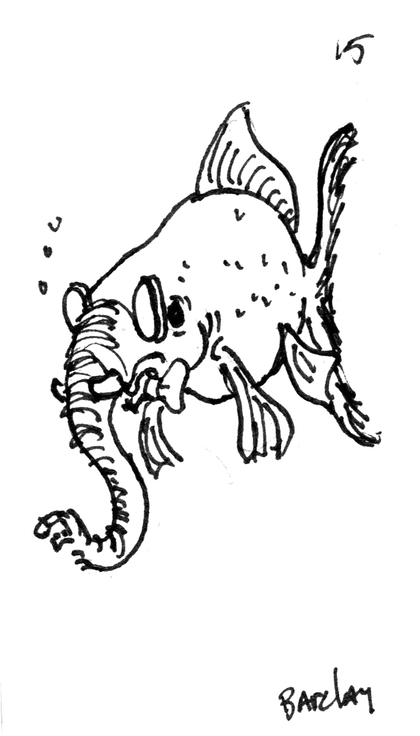 Barclay-Studio: #15 of 100 Elephants: Fish