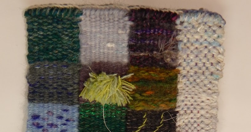 Fibre Patterns: Tapestry weaving again