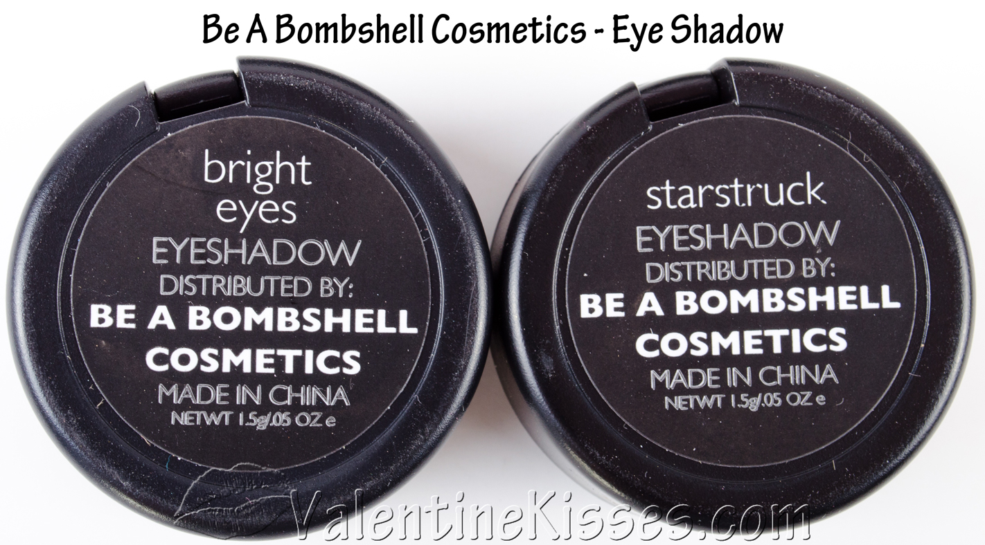 Valentine Kisses: Be A Bombshell Cosmetics Eye Shadow in Bright Eyes ...
