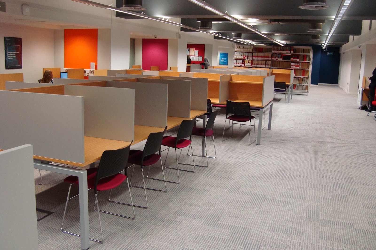 The Blogworm: New study spaces available on the 1st floor of the Library