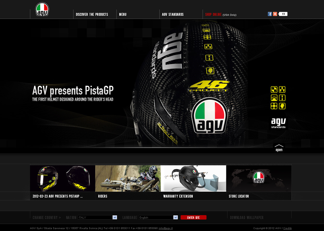 Triumph mag, AGV website and Ducati competition - Momentum Blog