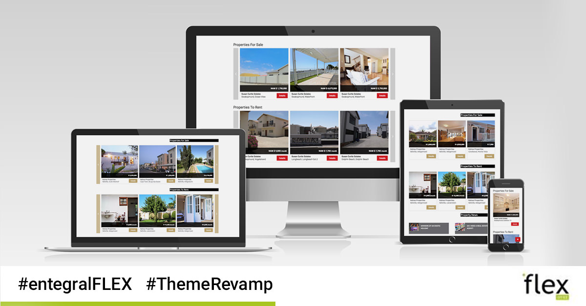 New look for Entegral Flex theme