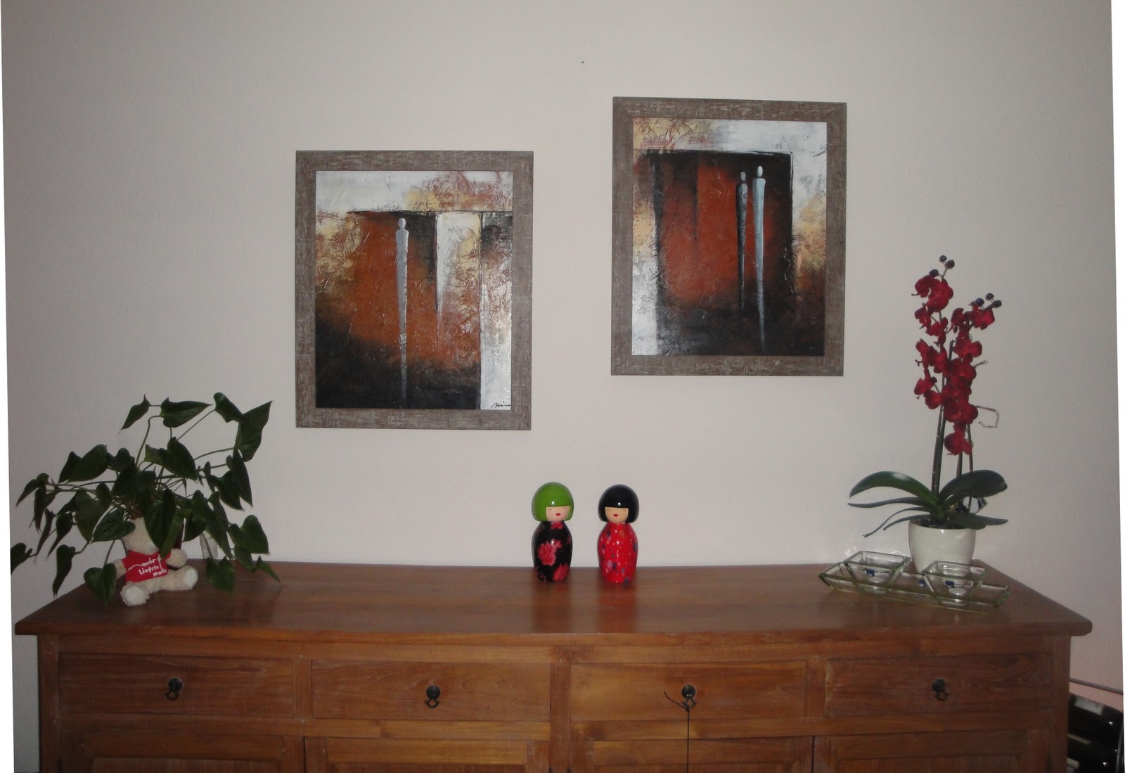 INLIJSTEN EN JE INTERIEUR: LIJST VAN STEIGERHOUT OM CANVAS DOEK